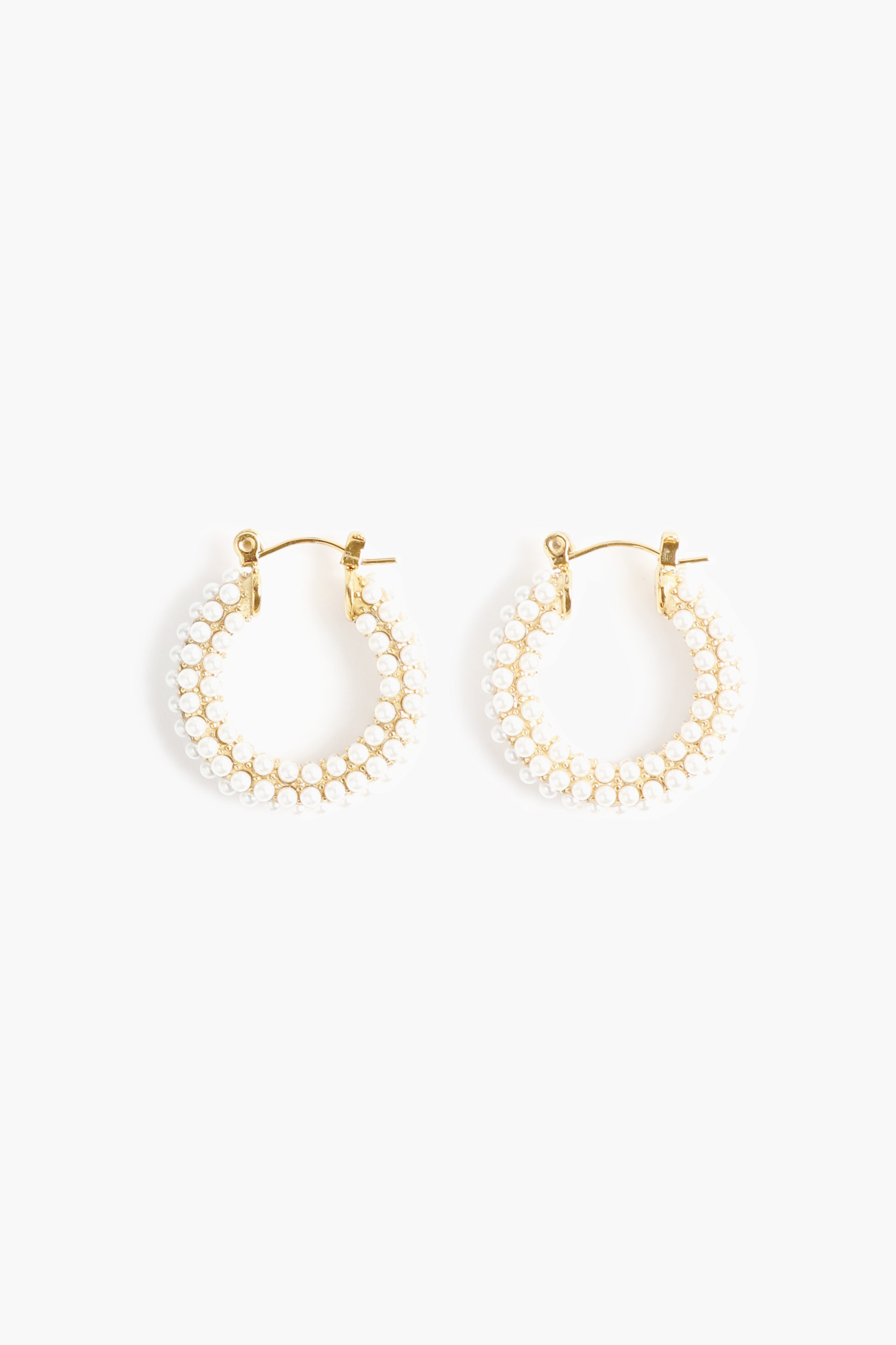AUDREY HOOPS - pearl – Marrin Costello